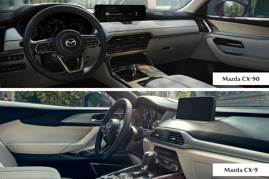 Compare Mazda CX-90 vs. Mazda CX-9 | SUVs Near Easton, MA