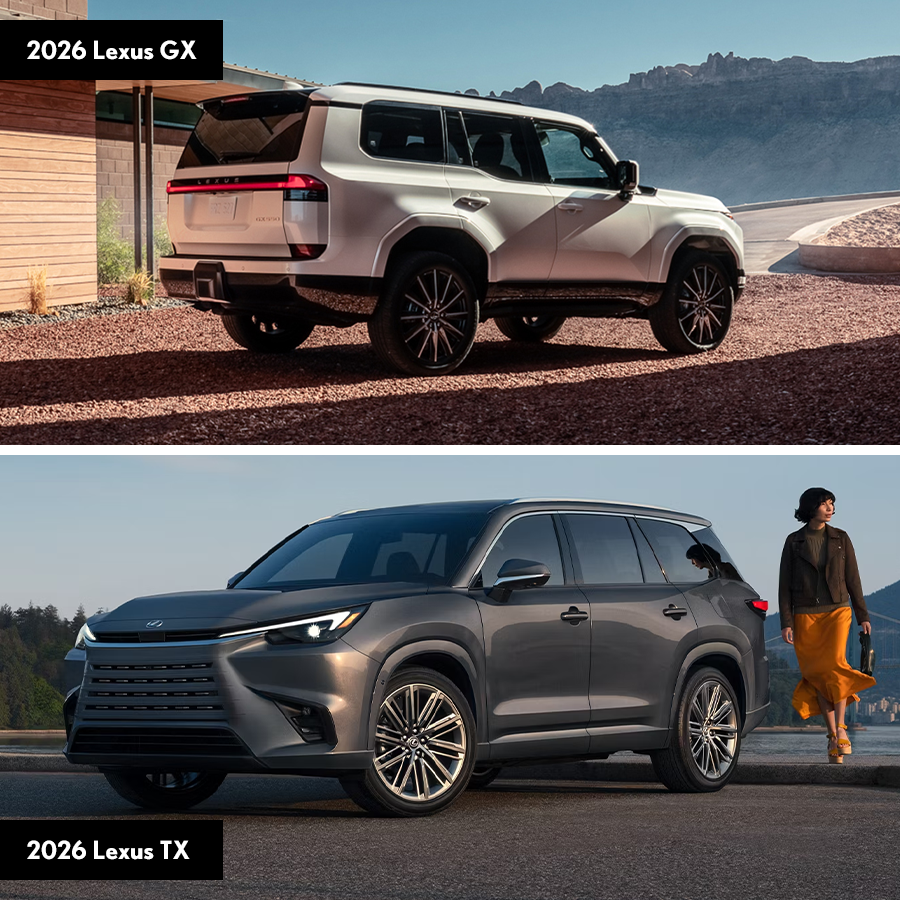 Lexus GX vs. TX Comparison | Lexus Dealer Near Sunrise, FL